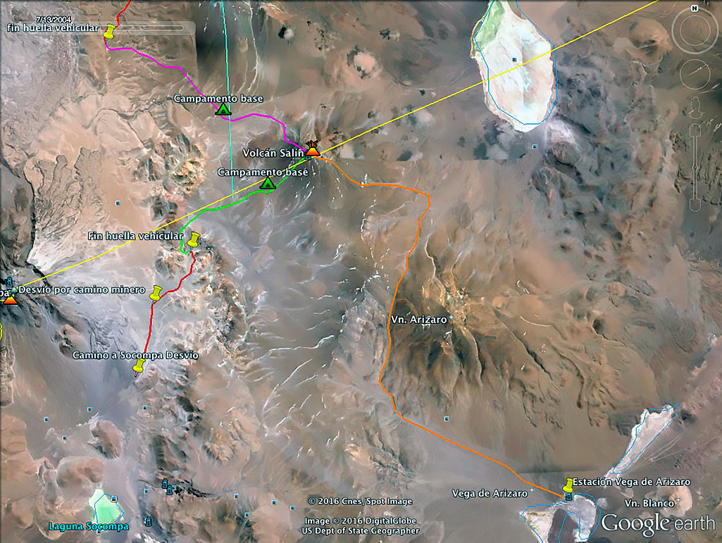 NOTA - Guía de Montañas Argentinas: El Volcán Salin